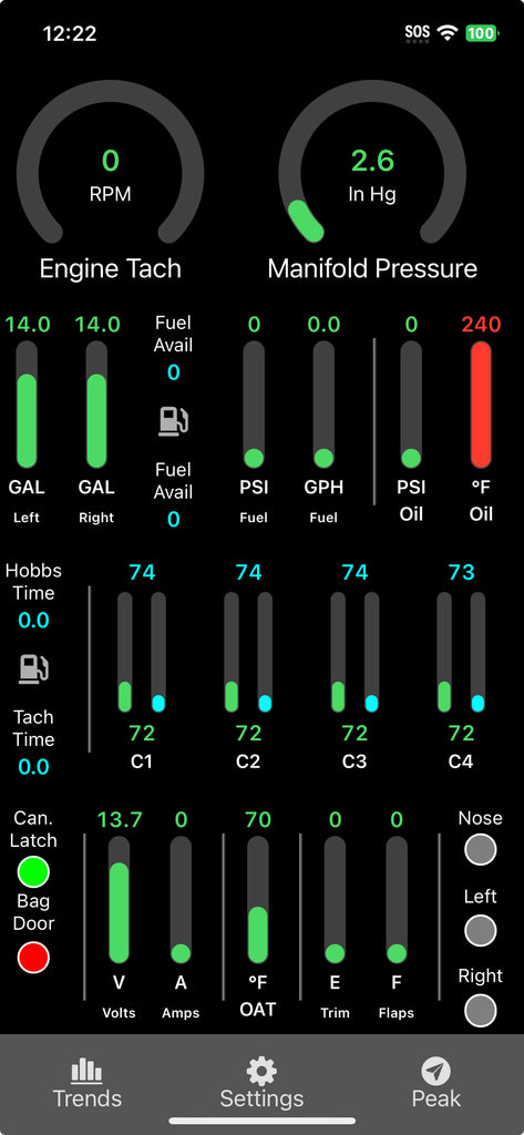 Falken Engine Monitor - For Certified and Experimental Aircraft ...