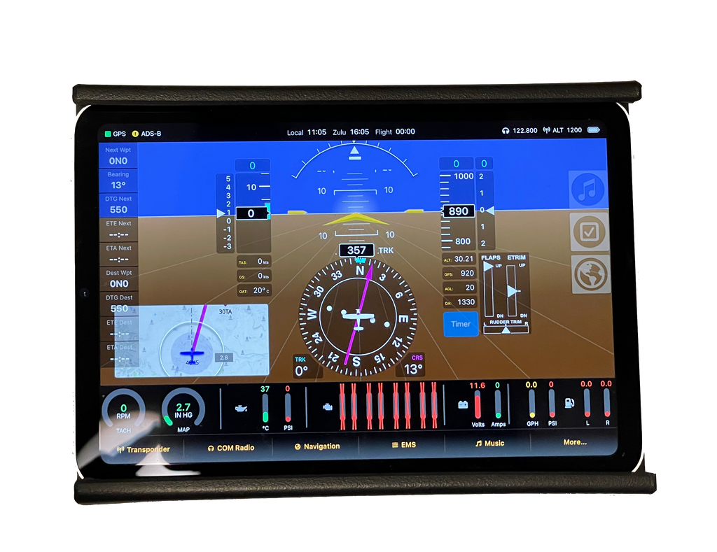 FlightDock mini iPad Mount – Falken Avionics, LLC